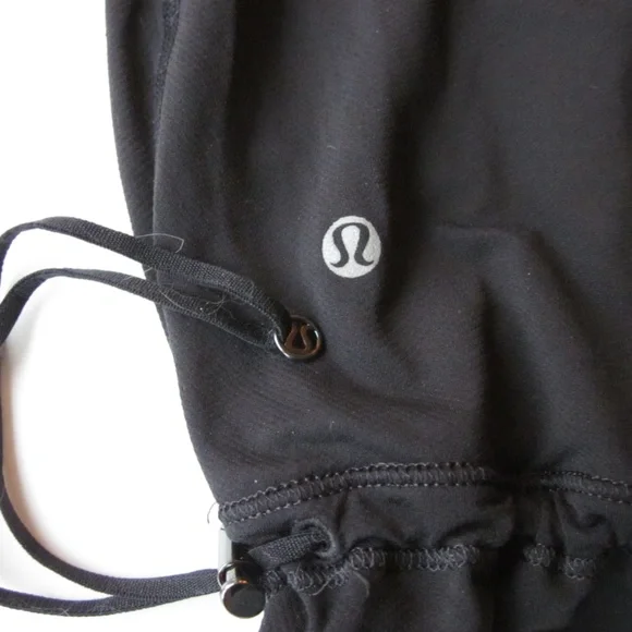 lululemon athletica | Tops | Lululemon Black White Banana Leaf Top Baby ...